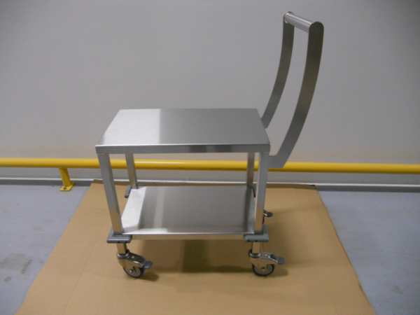 Stainless steel autoclave cart SIC13722 - SIC Experts