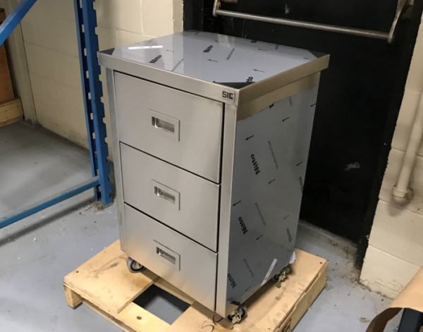 Stainless steel autoclave cart SIC13722 - SIC Experts