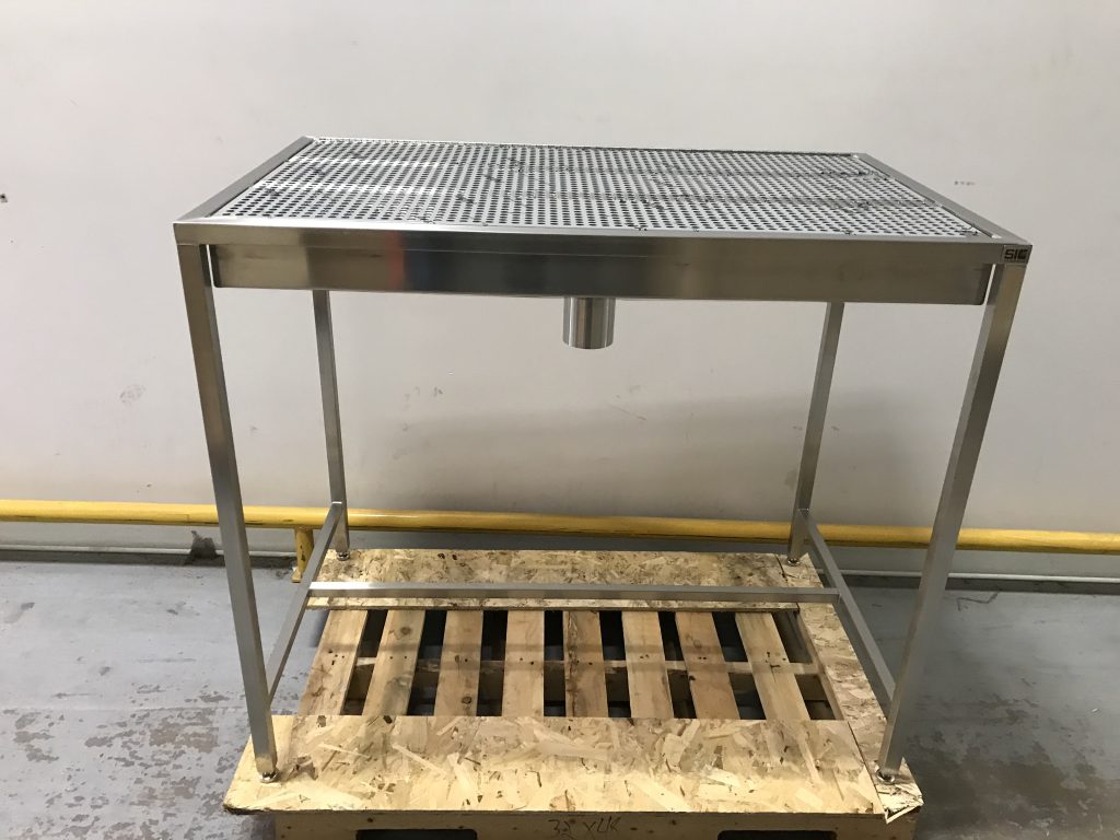 Downdraft table stainless steel SIC35522 - SIC Experts
