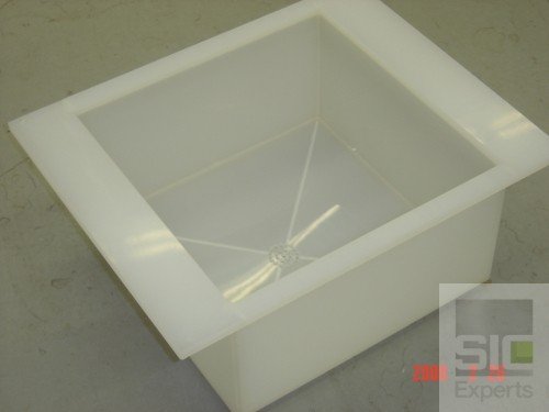 Wet bench polypropylene open top tank SIC22220 - SIC Experts