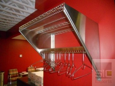 Clean room garment rack - SIC Experts