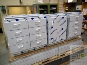 Polypropylene lab cabinet SIC31687M - SIC Experts