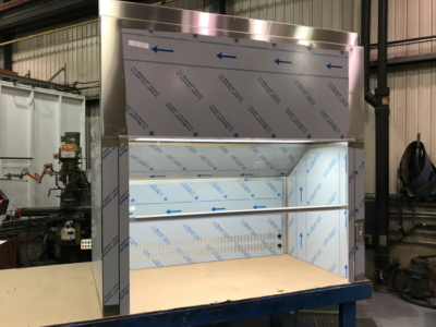 Adjustable height cleanroom table SIC35923 - SIC Experts